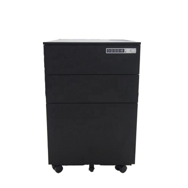 Quality 0.7mm Steel Sheet mobile pedestal cabinet With Electronic Lock for sale