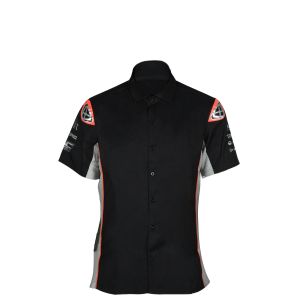 china Custom Printed Polo Shirt Quick Dry Cotton for Racing Team and Motorcycling Fans