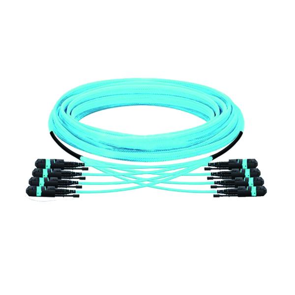 Quality MPO To MPO OM3 OM4 72 Cores Mpo Patch Cord for sale