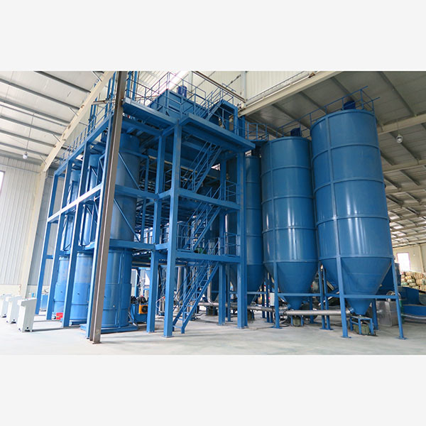 Quality Bonding and steam press molding Regenerative Foam Rebonded Equipment Tripple shoot Cylinder mold tank Full auto Siemnes for sale