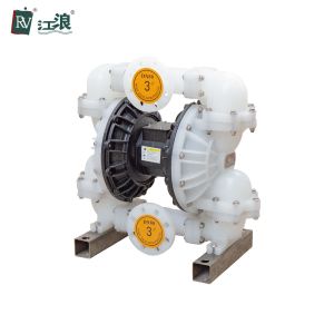Quality 3" Polypropylene Diaphragm Pump Dirty Water Chemical Flange Connect for sale
