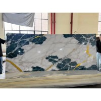 Quality Waterproof Pvc Solid Uv Marble Sheets For Wall Decorative 1220х2440х3mm for sale