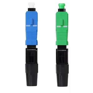 Quality 100pcs FTTH Fiber Quick Connector Field Assembly for Smooth Fiber Signal for sale