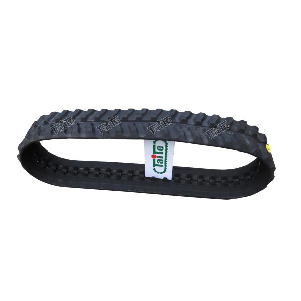 Quality 230mm Excavator AVT Rubber Track T230X72X41 For ATLAS 100B , 1-Type YANMAR C06 for sale