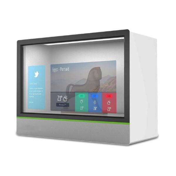 Quality Advertising Transparent LCD Touch Screen Transparent LCD Display Box 21.5 Inch for sale