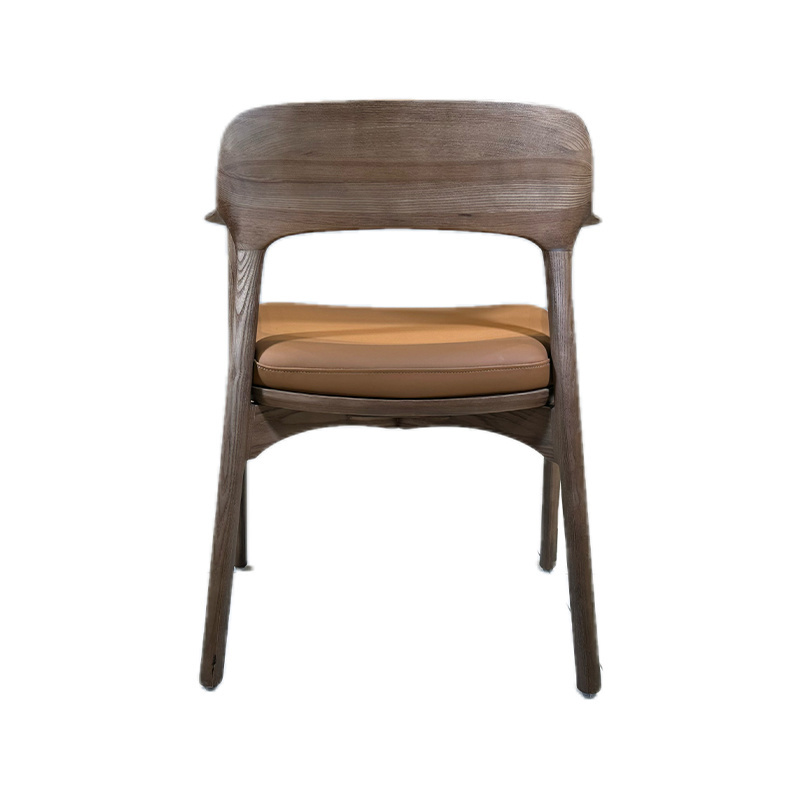 Hotel Furniture Solid Wooden Dining Room Chair Modern Minimalist Restaurant Coffee Shop