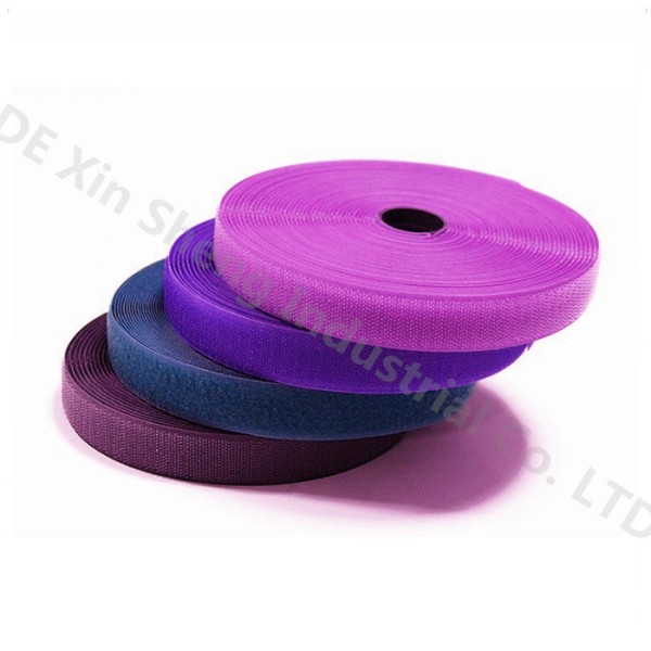 Quality 25meters/Roll Hook And Loop Tape 100% Nylon Fastening Tape For Shoes for sale