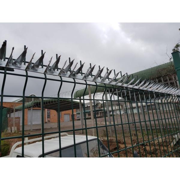 Quality Anti Rust 1.8 M High Fence , CE Round Post Wire Mesh Security Fence for sale