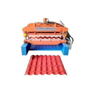 Quality Bamboo Shape Cold Roll Forming Equipment , Metal Roofing Roll Former Coil Width for sale