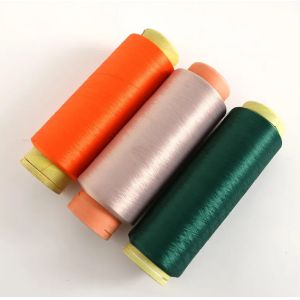 Quality Knitting/Weaving Polyester Yarn with 100% Polyester and Uniform Evenness for sale