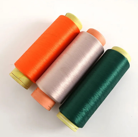 Quality Knitting/Weaving Polyester Yarn with 100% Polyester and Uniform Evenness for sale