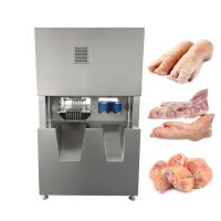 Quality Multiply 6pcs-Blades Automatic Meat Band Saw Pork Feet Cutting Machine For Meat for sale