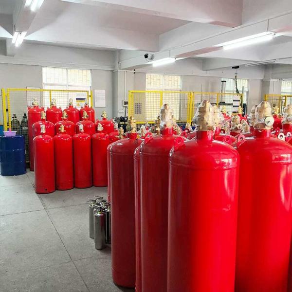 Quality FM200 Gas Cylinder Auto Fire Extinguisher For Cloud Computing Center Computer for sale
