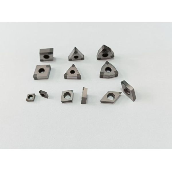 Quality CBN cutting inserts, suitable for machining cast iron and high-hardness materials, are powerful cutting tools. for sale