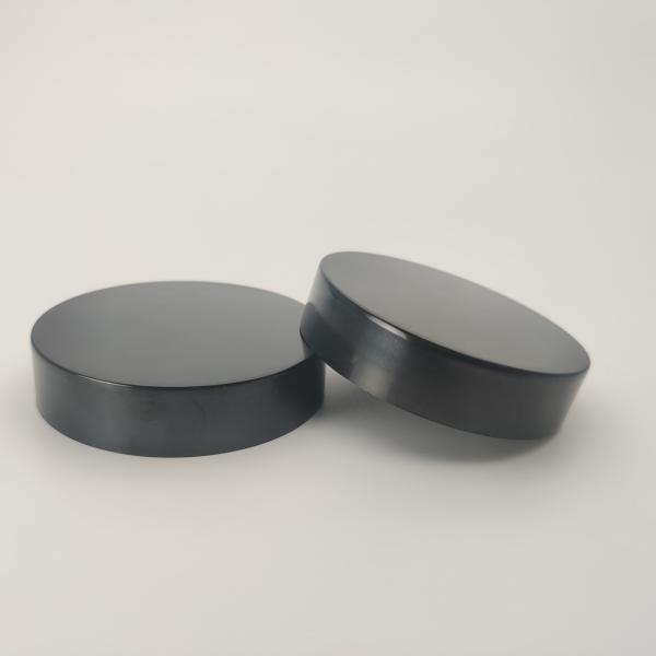 Quality Round Black 60mm Plastic Jar Lid Leakage Resistant for sale