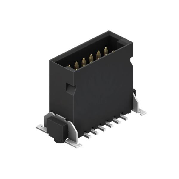 Quality 1.27mm Vertical 180° H=9.85mm High Speed Board To Board Connector SMT Floating Type for sale