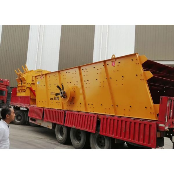 Quality Small Volume Vibratory Sand Screening Machine , 30 Kw Triple Deck Screen for sale