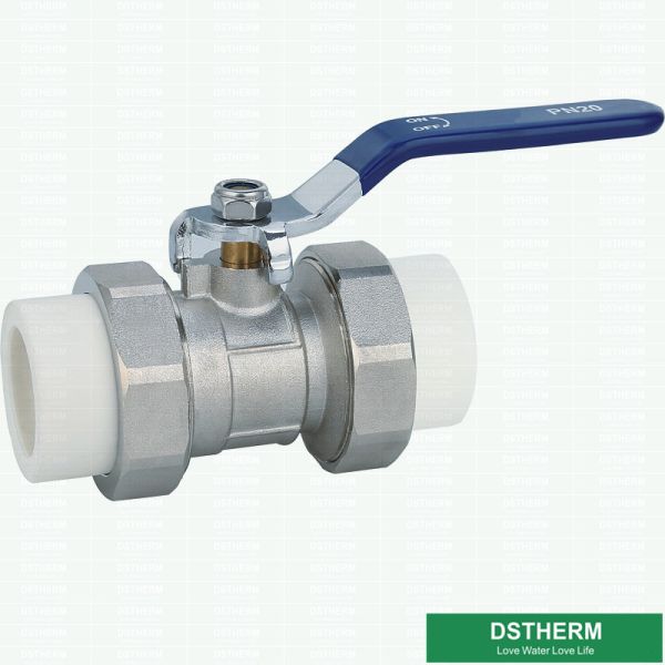 Quality Ppr Double Union Ball Valve Male Female for sale