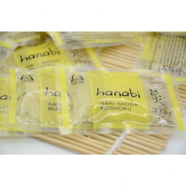 Quality HACCP Takeaway Sliced 10g Pickled Sushi Ginger In Sweet Vinegar for sale