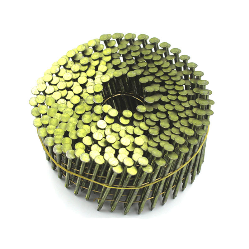 2.3*65mm 16 Degree Galvanized Wire Welded Coil Ring Nails