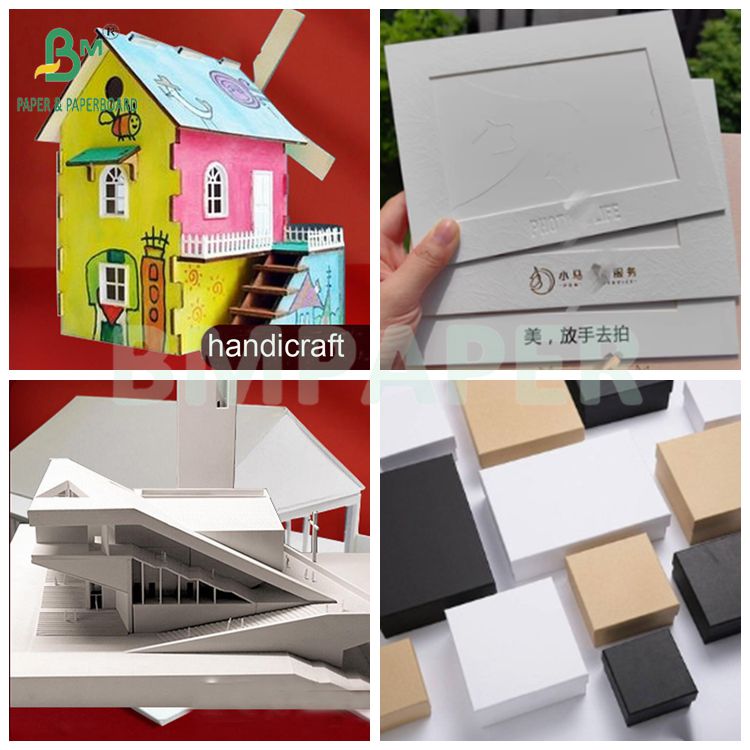 Grey Core Two Side White Coated Duplex 3mm Thick Lamanited Board In Sheet