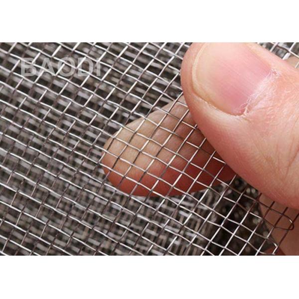 Quality Woven 304 Stainless Steel Crimped Wire Mesh Structure Firm for sale