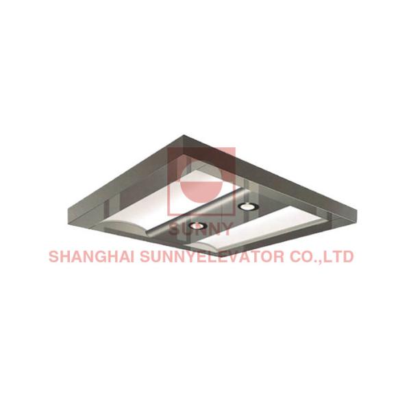 Quality Elevator Spare Parts with Cabin Decoration Central Soft Flat Image Ceiling for sale