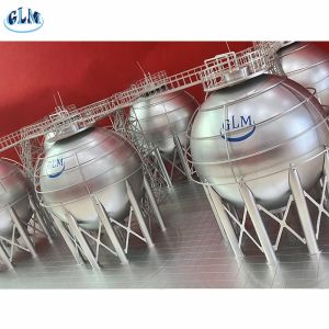 Quality Stainless Steel LPG Spherical Storage Tank , Dish Head for sale
