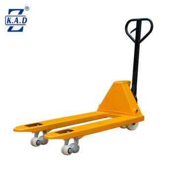 Quality Lifting 80mm 195mm Manual Material Handling Pallet Trucks for sale