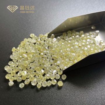 Quality 2ct 2.5ct 3ct Fancy Yellow Lab Grown Colored Diamonds VVS VS for sale