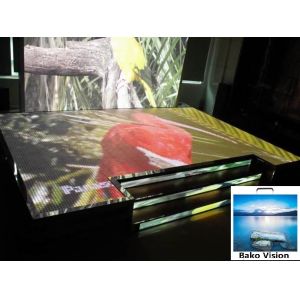 Quality P3.91 Full Color Outdoor Rental Floor LED Display For Wedding Stage Performance for sale