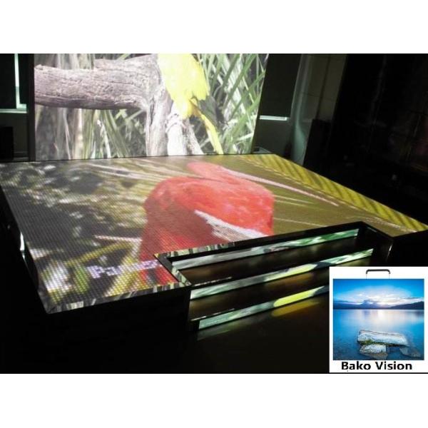 Quality P3.91 Full Color Outdoor Rental Floor LED Display For Wedding Stage Performance for sale