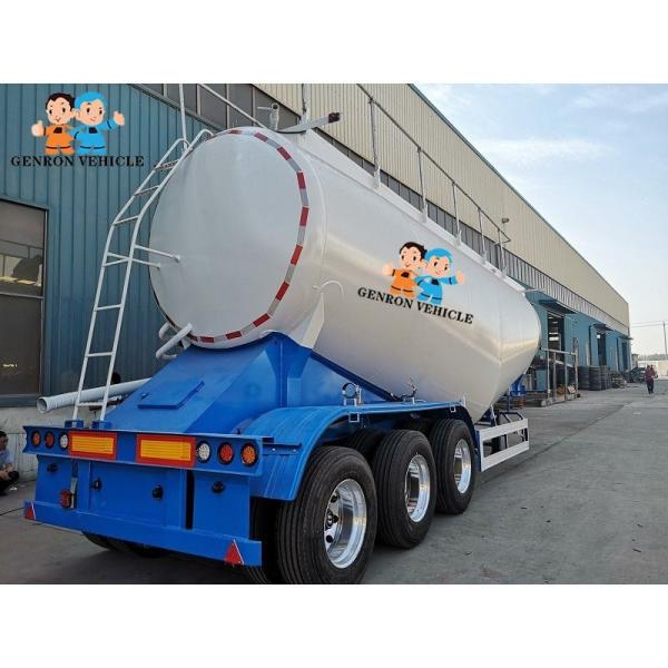 Quality Dry Goods Carrier Tri-Axles 50m3 Cement Carrier Trailer for sale