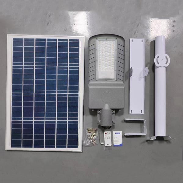 Quality Cool White Solar Powered LED Street Lights 5054 IP67 Waterproof Solar Street Light for sale