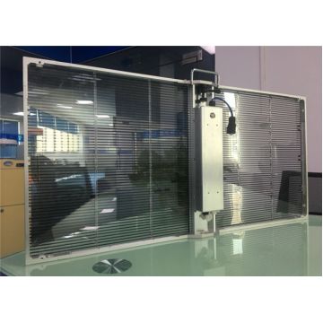 Quality 80% Transparency Led Mesh Screen , Transparent Led Curtain Display For Chain for sale