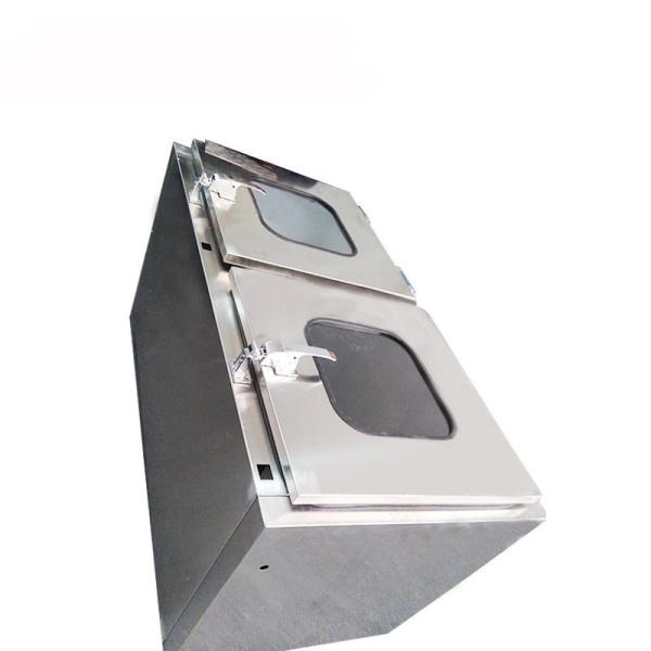 Quality Low Vibration SUS304 Dynamic Double Deck Cleanroom Pass Box for sale