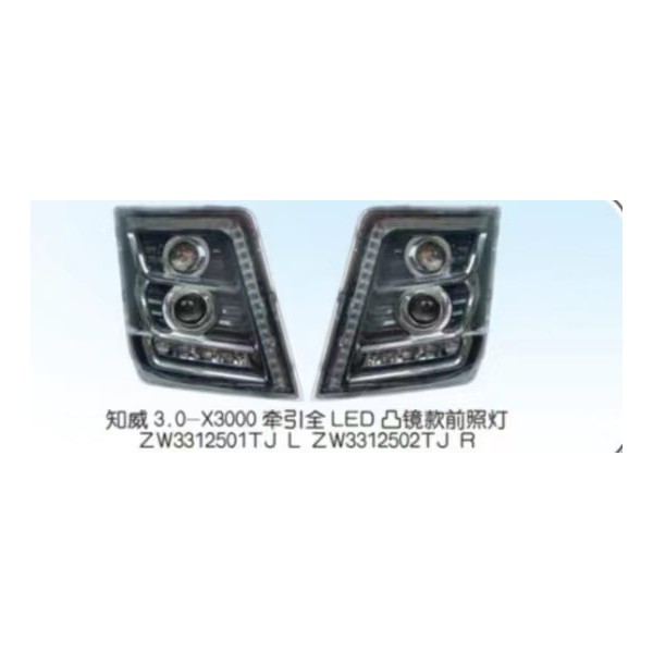 Quality NEW PP PC LED Truck Headlights 45mm Dustproof High Performance for sale