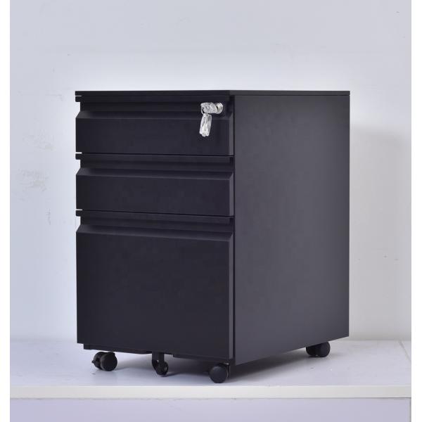 Quality 0.15 CBM 630mm Height 3 Drawer Mobile Pedestal for sale