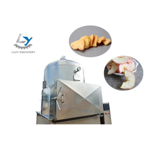 Quality Continuous Vacuum Snacks Frying Machine , Vacuum Fried Chips Machine Low Noise for sale