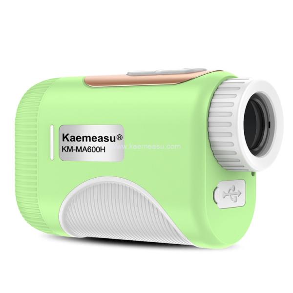 Quality kaemeasu Mini Laser Rangefinder Rechargeable Golf Range Finder With Magnetic Adsorption MA1000 for sale