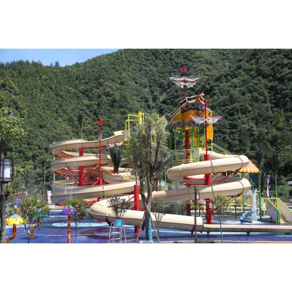 Quality Gigantic Water House Aqua Playground Water Park Amusement Park Equipment for sale