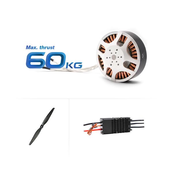 Quality 15470 Brushless Drone Motor 51kg Thrust 11.5KW Heavy Lift for sale