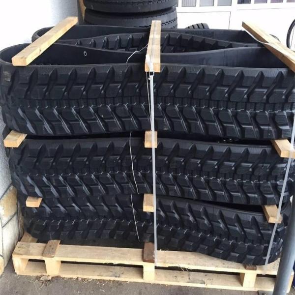 Quality 180X72x36 Rubber Track for Mini Excavator Mini Skid Steer Loader Black Nature for sale