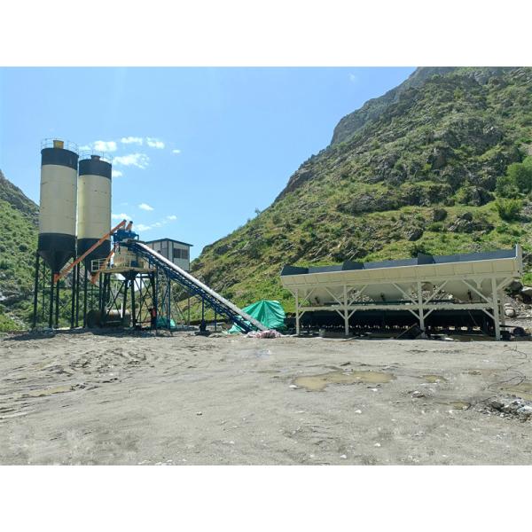 Quality 60T Concrete Batching Plant Cement Silo Tank High Safety Level for sale