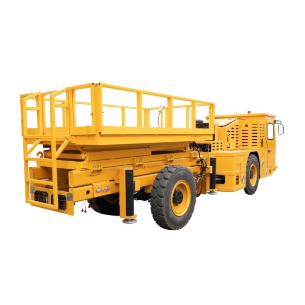 Quality Four Wheeled Underground Utility Vehicle Lifting Work Platform With Customizable for sale