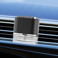 Quality Mini Gray Decorative Aromatherapy Car Air Freshener , Empty Car Vent Air for sale