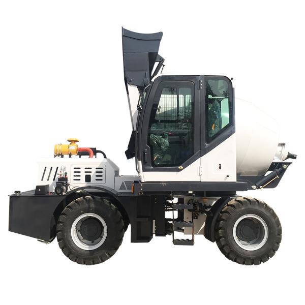 Quality 4X4 Self Loading Concrete Mixer Truck H2500A 2.5 m3 for sale