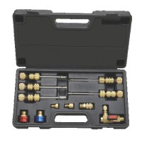 Quality R134A R1234YF Refrigeration Service Valve Universal Copper for sale