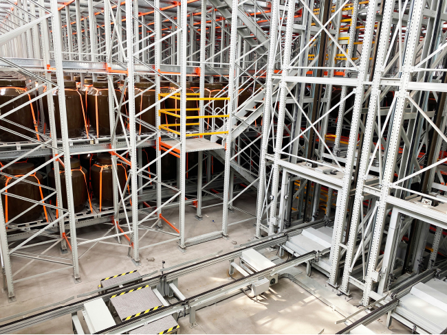 Radio Shuttle Cart And Carrier For Automatic Storage And Retrieval System ASRS  Warehouse Storage Racking
