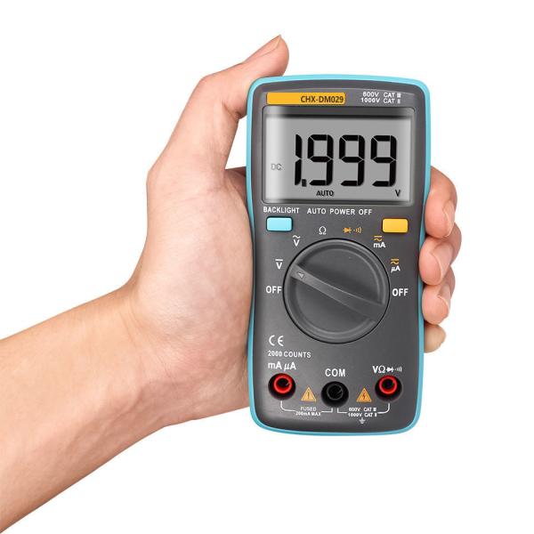 Quality 0.700Kg Handheld Digital Multimeter Voltage Tester RoHS Approved for sale